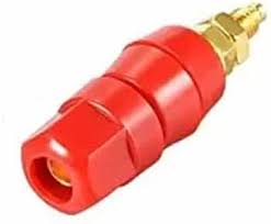 Banana plug Female 30A red | TechnoX-ETS