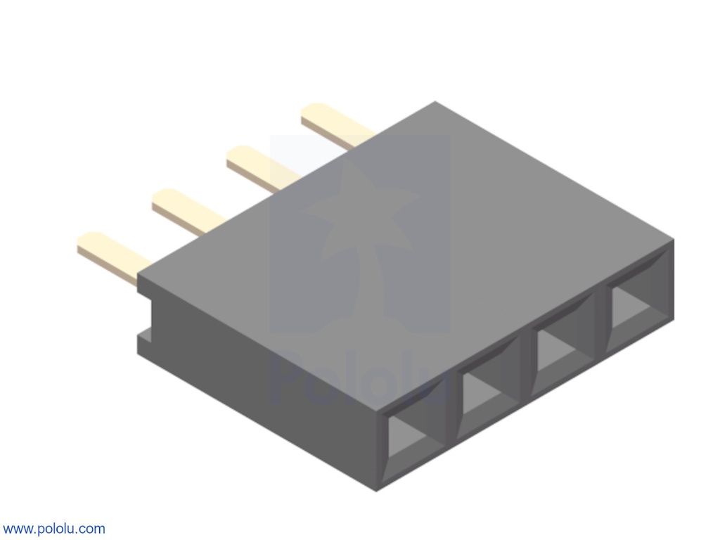 Pin Header Female 4 Pin | TechnoX-ETS
